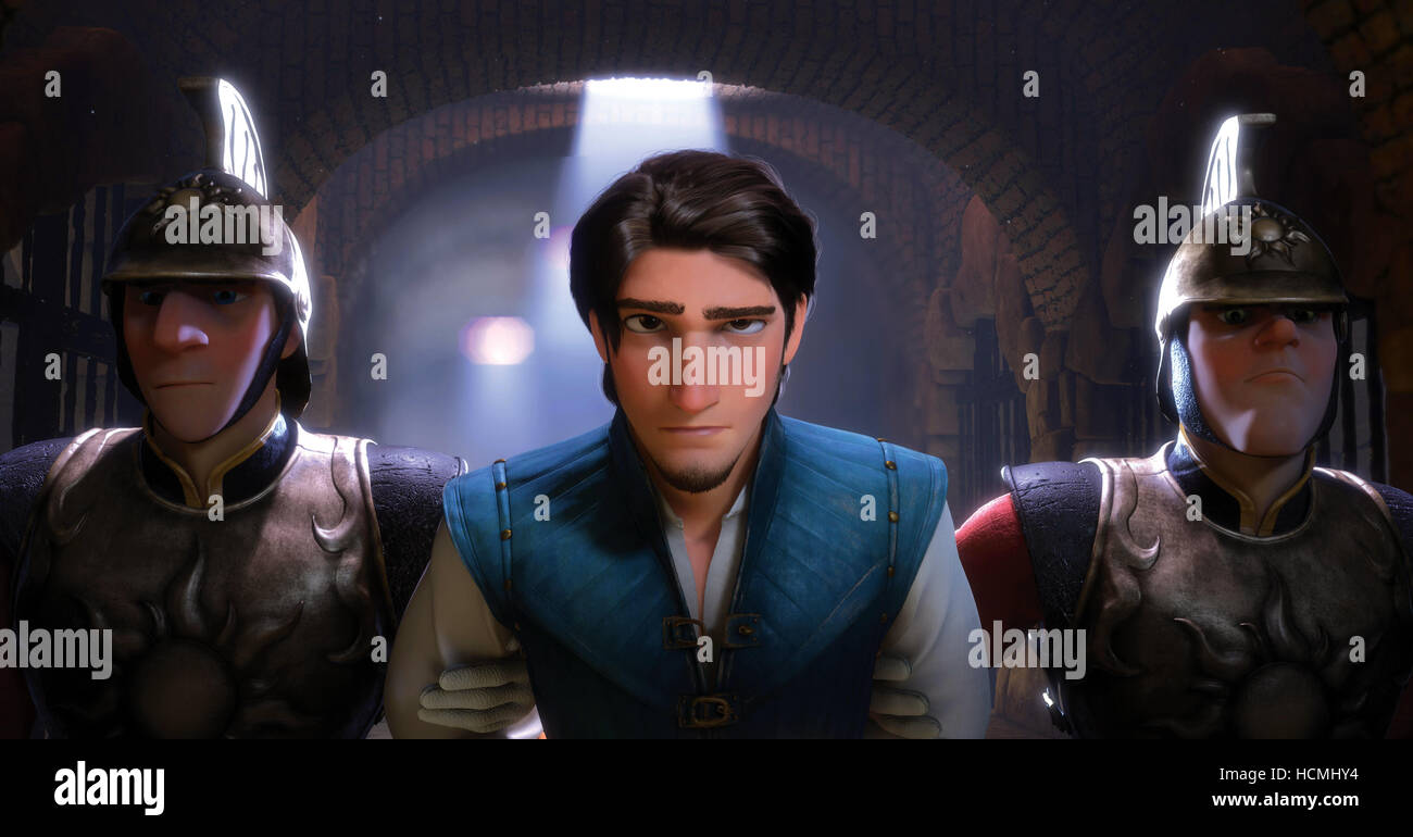 TANGLED, center: Flynn Rider (voice: Zachary Levi), 2010. ©Walt Disney ...