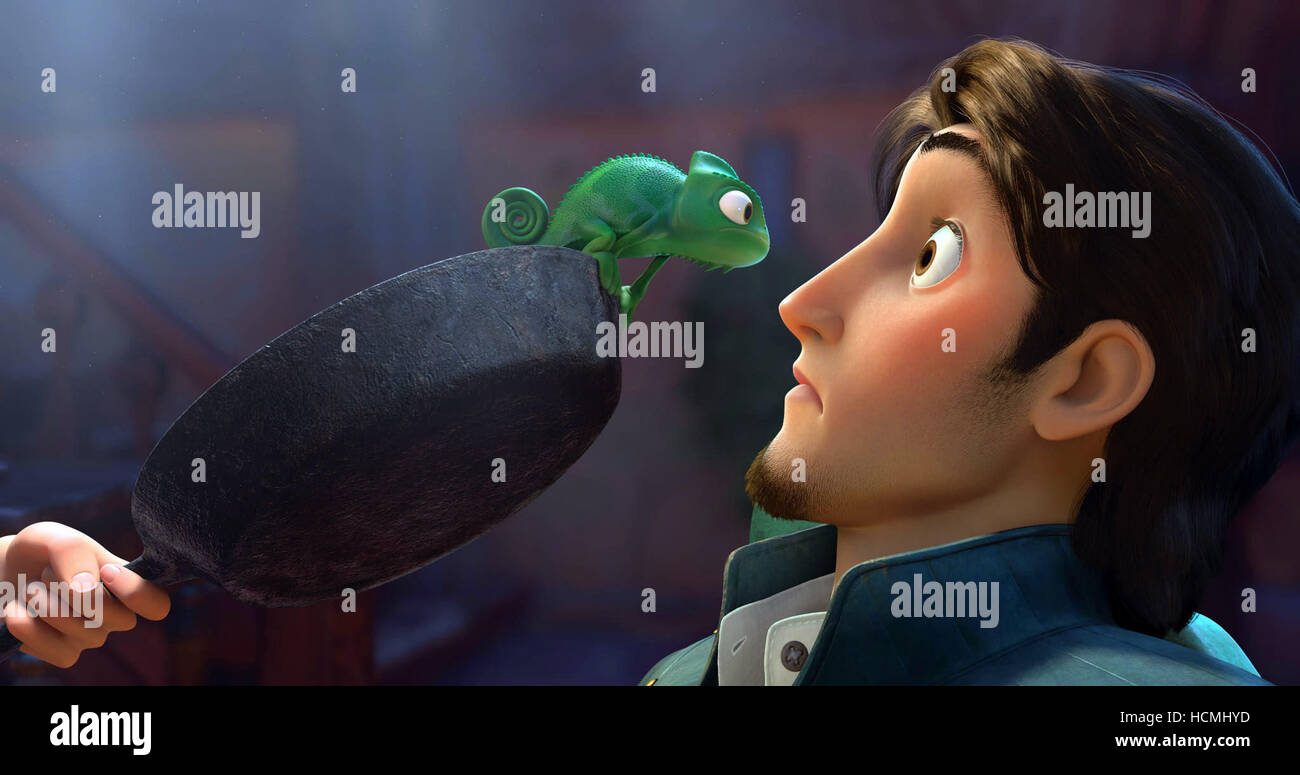 TANGLED, l-r: Pascal, Flynn Rider (voice: Zachary Levi), 2010, ©Walt ...