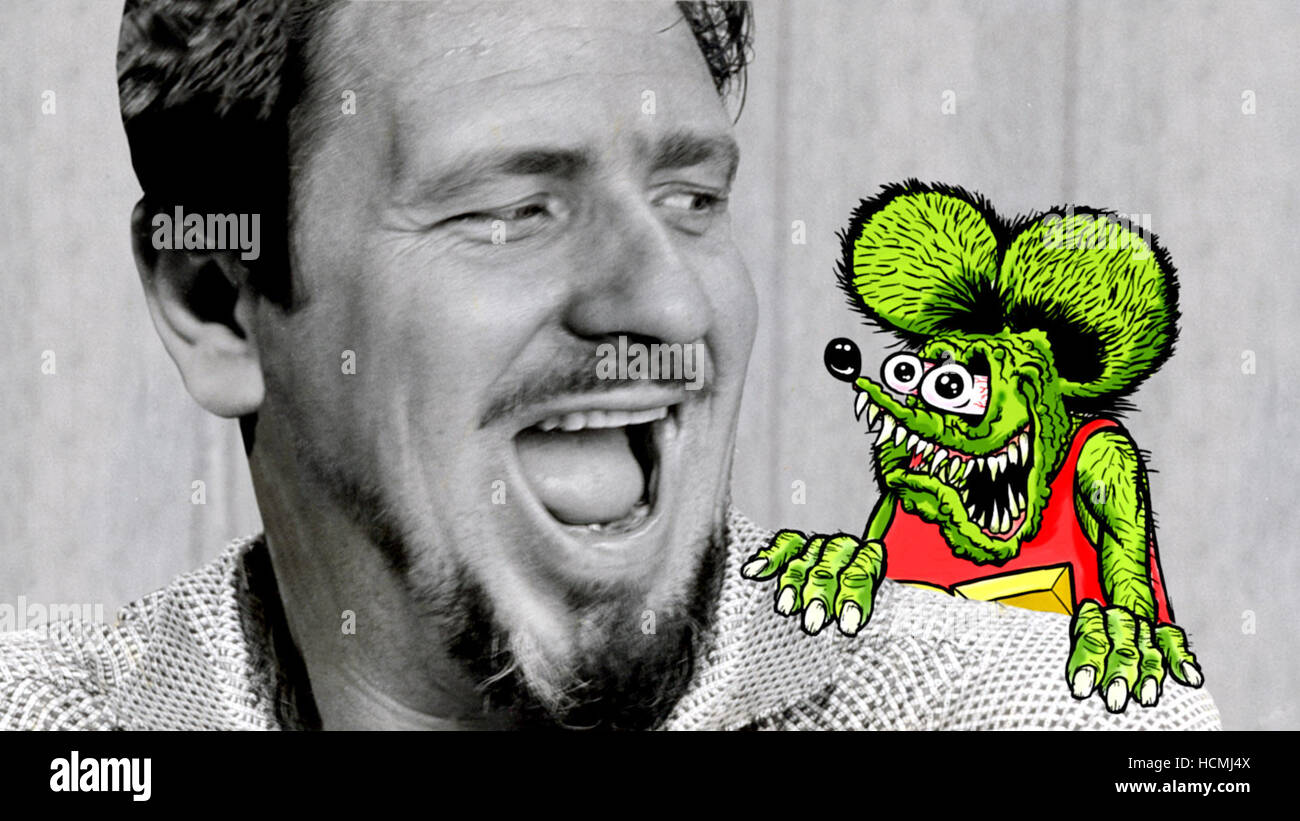 TALES OF THE RAT FINK, Ed 'Big Daddy' Roth, Rat Fink (drawing), 2006 ...