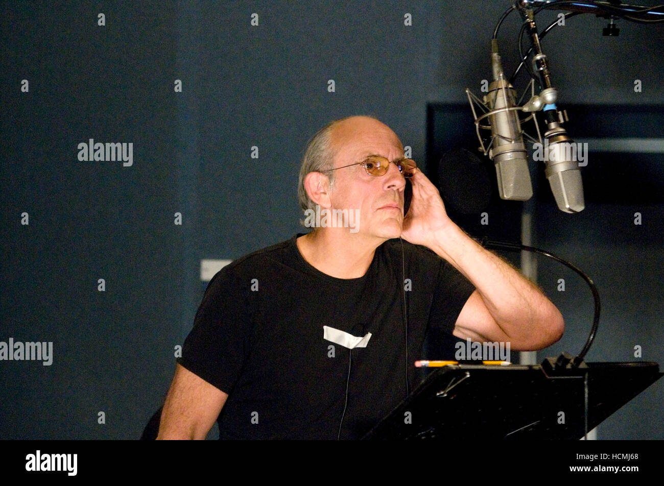 THE TALE OF DESPEREAUX, Christopher Lloyd, voice of Hovis, on set, 2008 ...