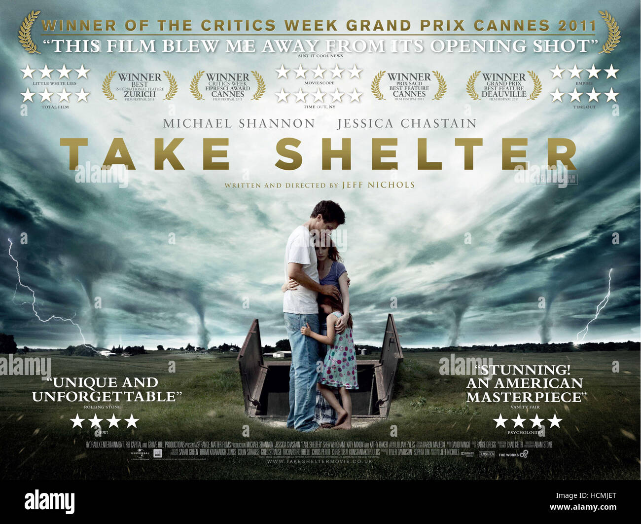 TAKE SHELTER, British Poster art, from left: Michael Shannon, Tova ...