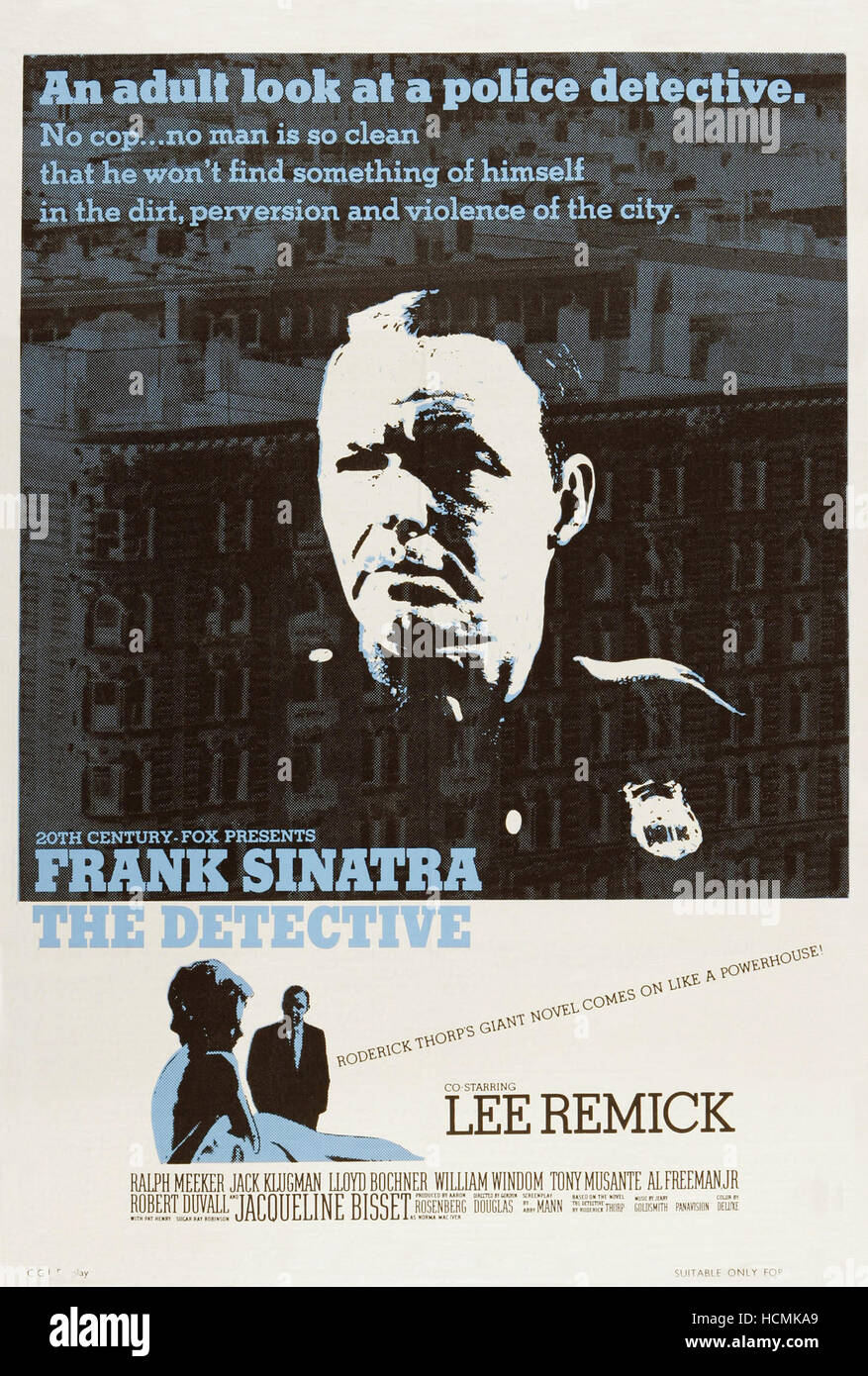 THE DETECTIVE, Australian poster, Frank Sinatra, 1968 Stock Photo - Alamy