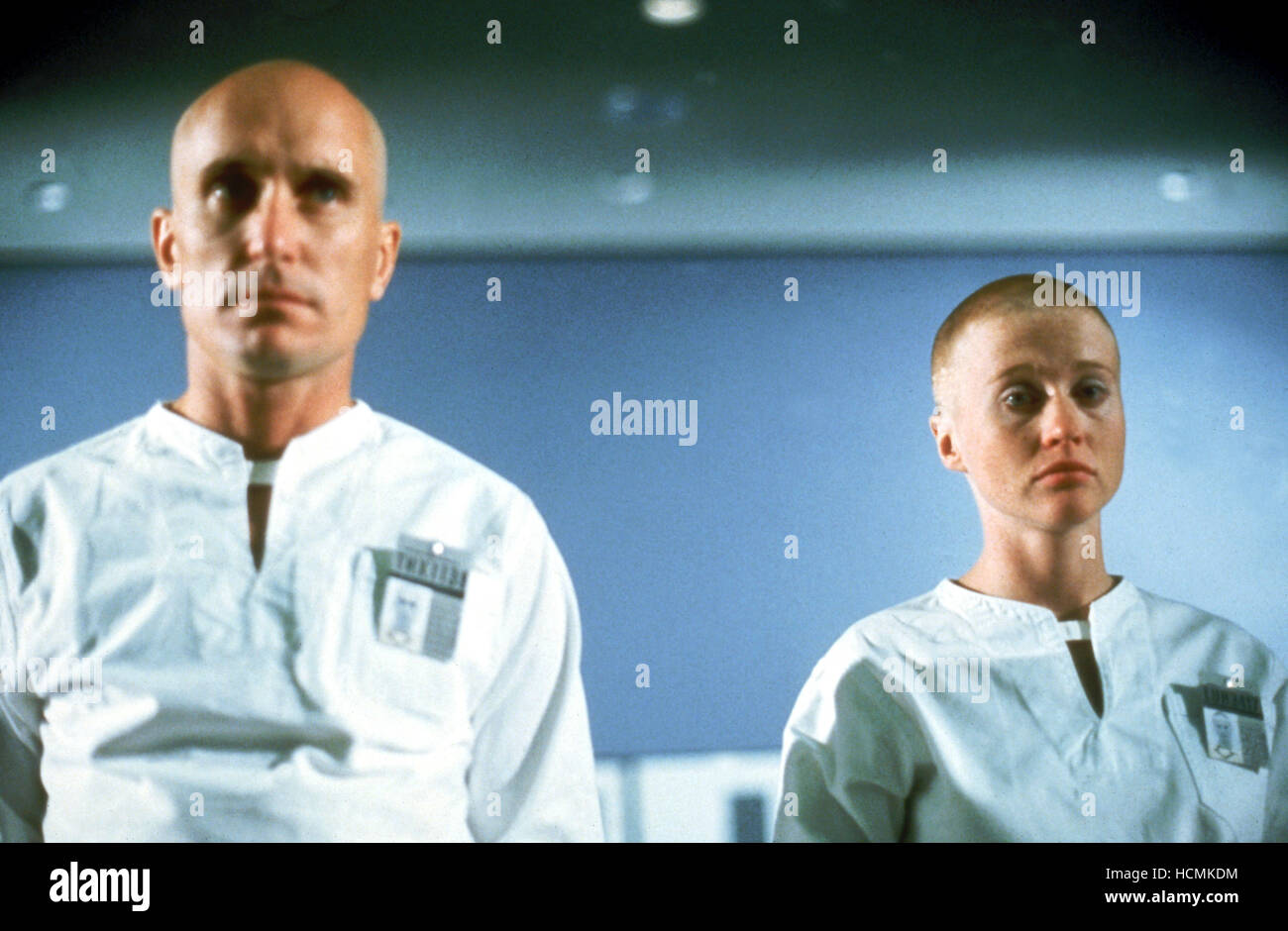 THX 1138, Robert Duvall, Maggie McOmie, 1971 Stock Photo - Alamy