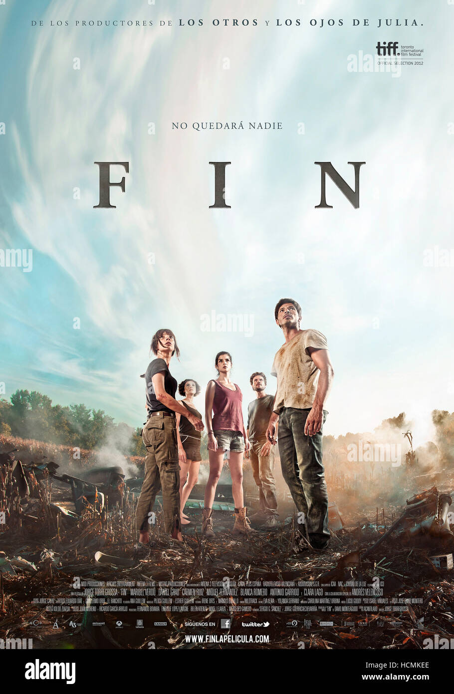THE END, (aka FIN), Spanish poster art, Clara Lago, Blanca Romero ...