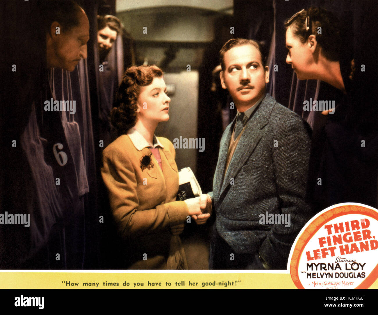 THIRD FINGER, LEFT HAND, third, fourth and fifth from left: Myrna Loy ...