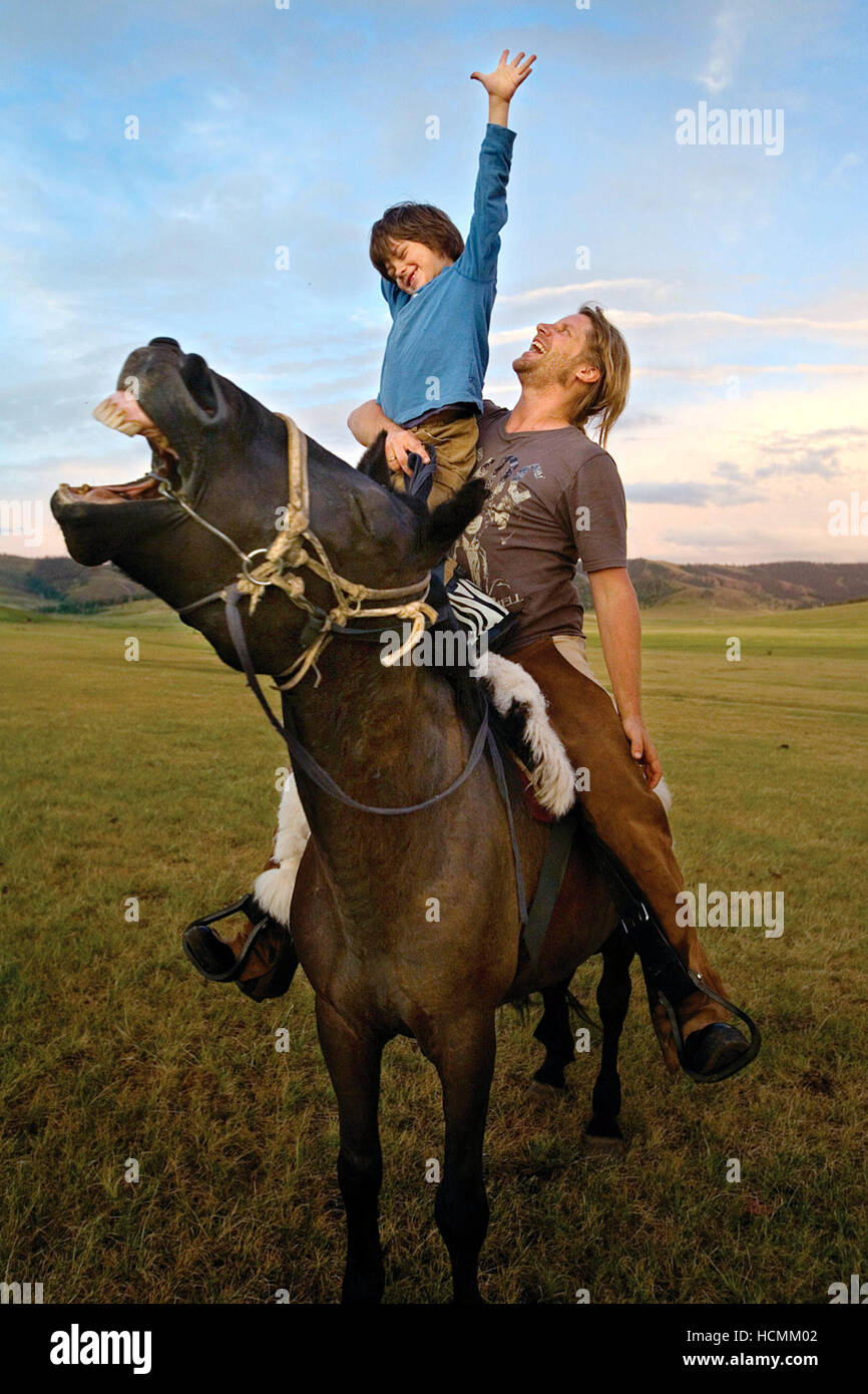 THE HORSE BOY, from left: Rowan Isaacson, Rupert Isaacson, 2009. Ph ...