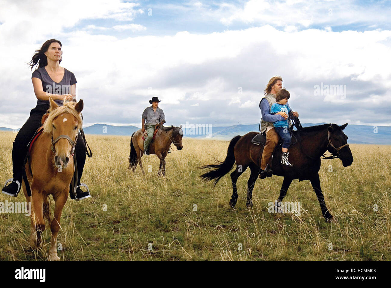 THE HORSE BOY, Rupert Isaacson (second from right), Rowan Isaacson ...
