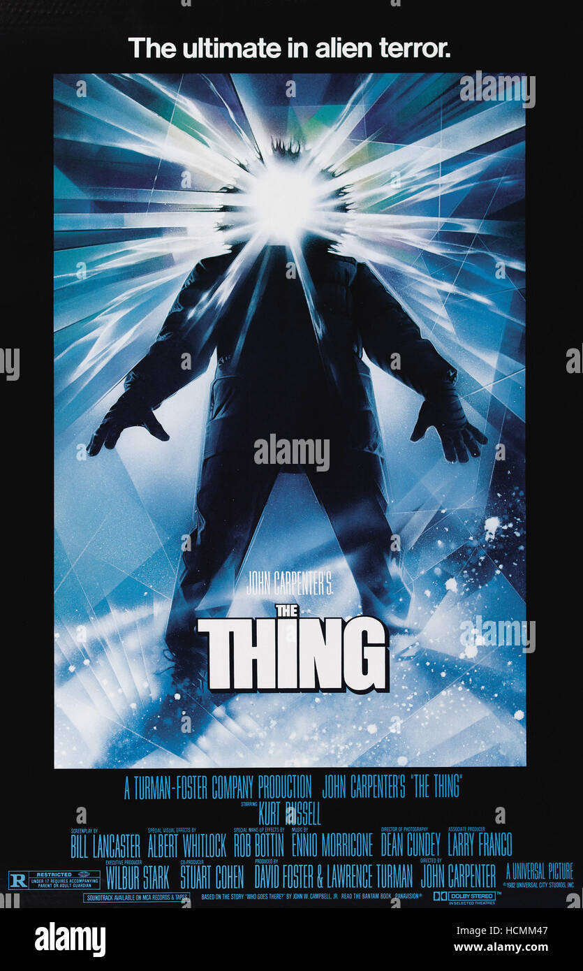 THE THING, 1982, © Universal/courtesy Everett Collection Stock Photo ...
