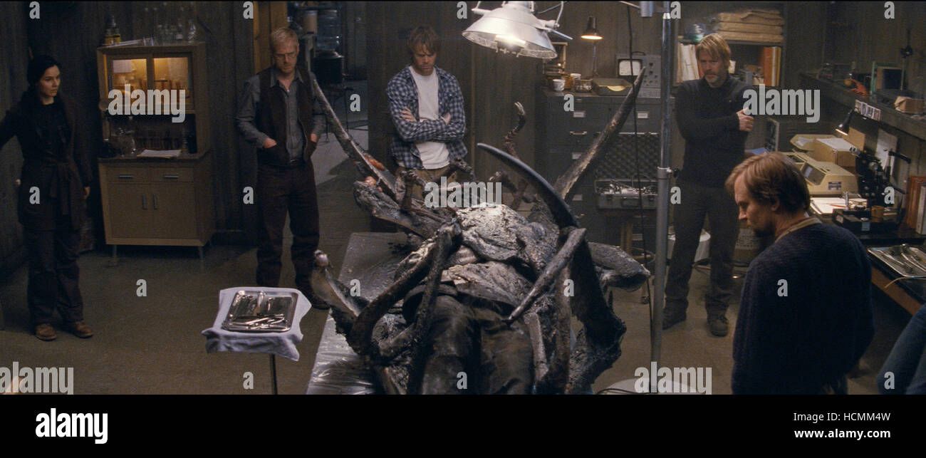 THE THING, from left: Kim Bubbs, Carsten Bjornlund, Eric Christian ...