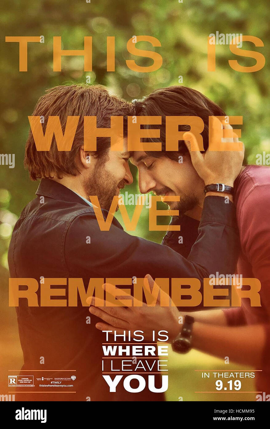 THIS IS WHERE I LEAVE YOU, US advance poster, l-r: Jason Bateman, Adam ...