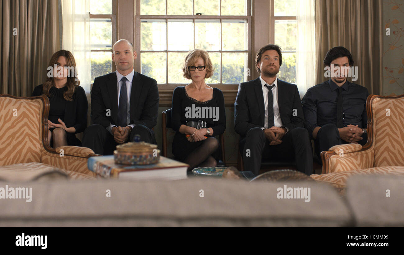 THIS IS WHERE I LEAVE YOU, from left: Tina Fey, Corey Stoll, Jane Fonda ...