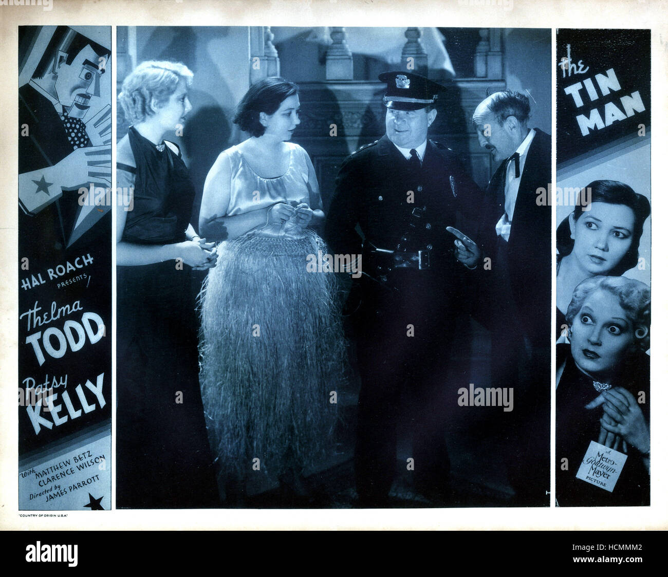 THE TIN MAN, left: Thelma Todd, Patsy Kelly, 1935 Stock Photo - Alamy