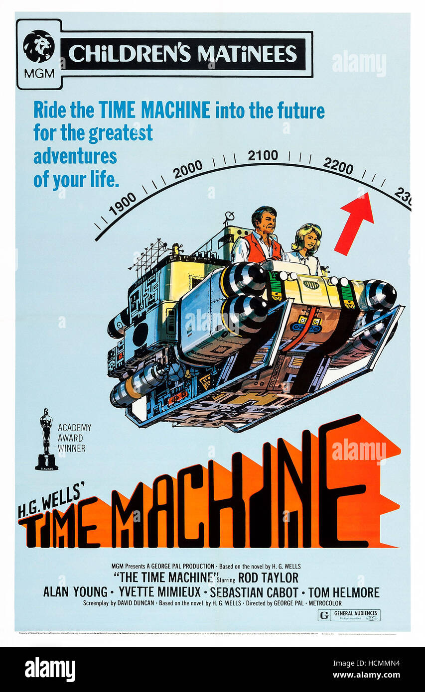 THE TIME MACHINE, US poster art, 1960 Stock Photo - Alamy