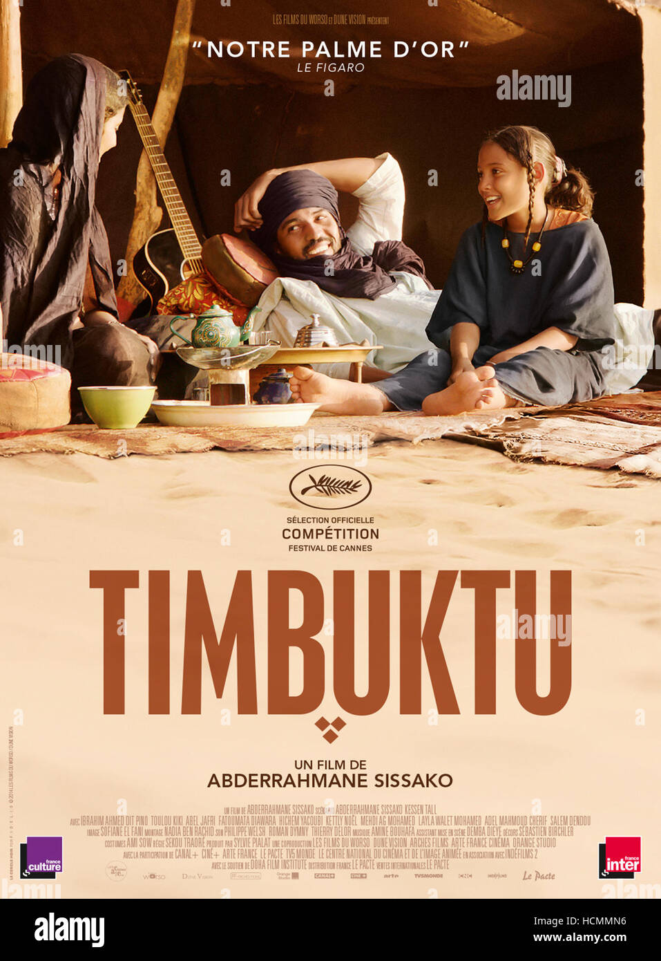 TIMBUKTU, (aka LE CHAGRIN DES OISEAUX), French poster, 2014. ©Cohen ...