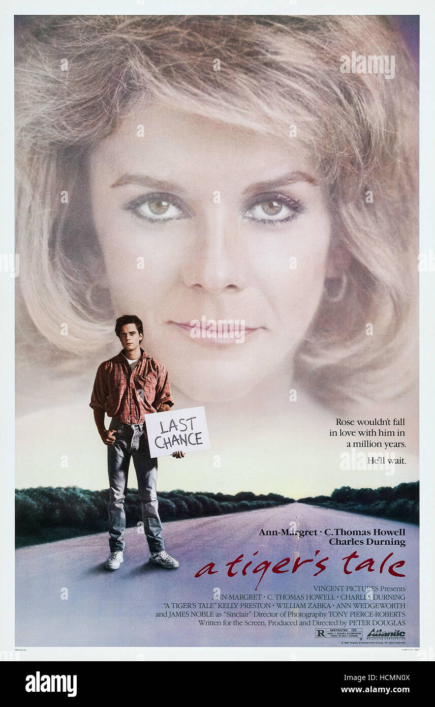 A TIGER'S TALE, US poster art, from front: C. Thomas Howell, Ann ...