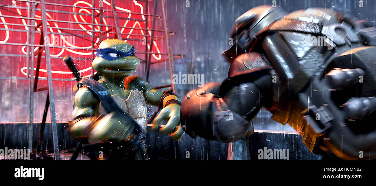 TMNT, (aka TEENAGE MUTANT NINJA TURTLES), Leonardo (left, voice: James ...