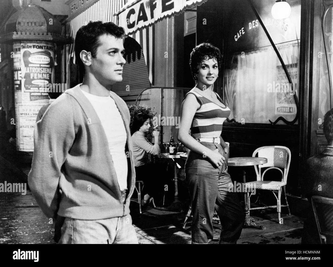 TRAPEZE, Tony Curtis, Gina Lollobrigida, 1956 Stock Photo - Alamy
