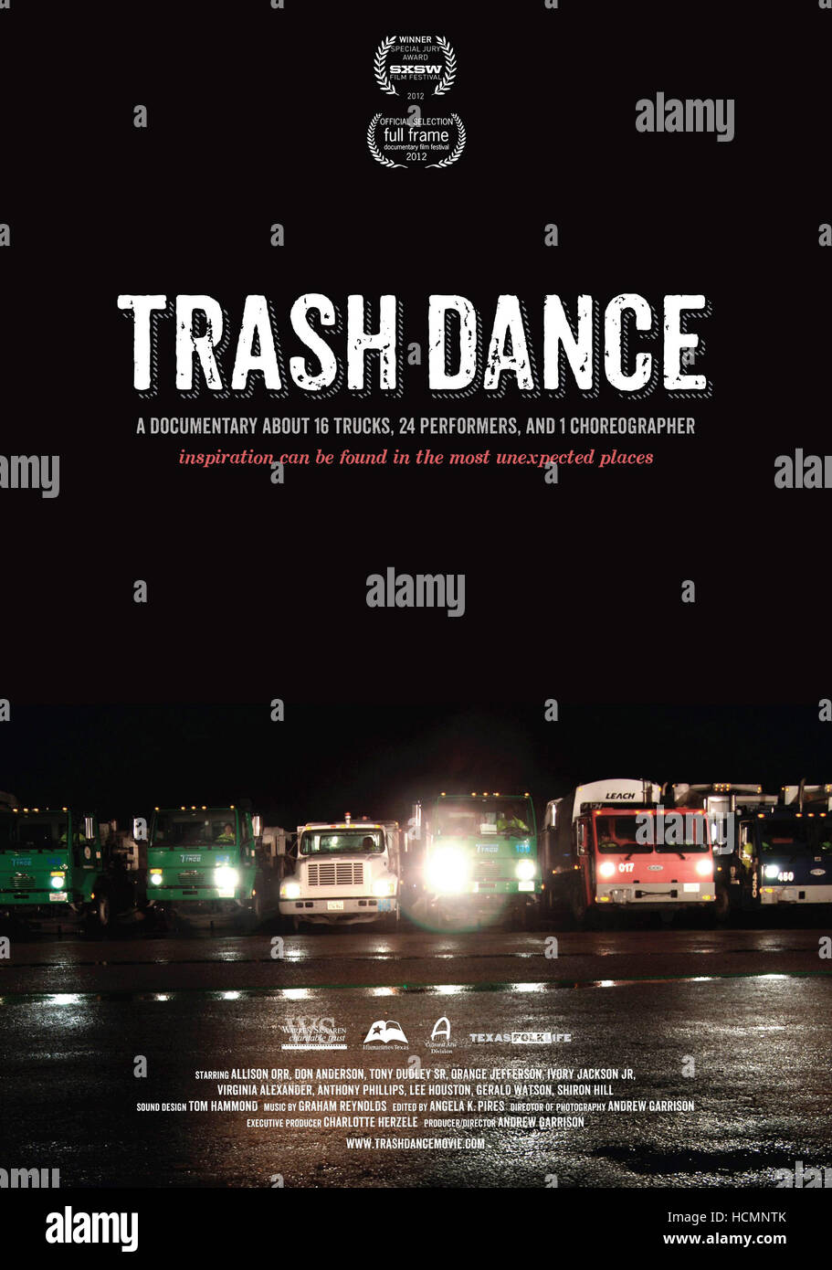 TRASH DANCE, International poster art, 2012. ©PBS International ...