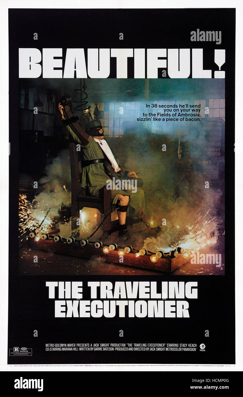 THE TRAVELING EXECUTIONER, US poster art, 1970 Stock Photo - Alamy