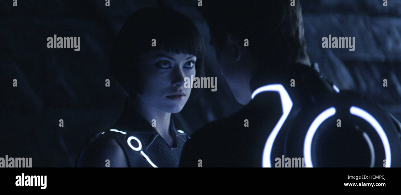 TRON: LEGACY, Olivia Wilde, Garrett Hedlund, 2010. ©Walt Disney ...