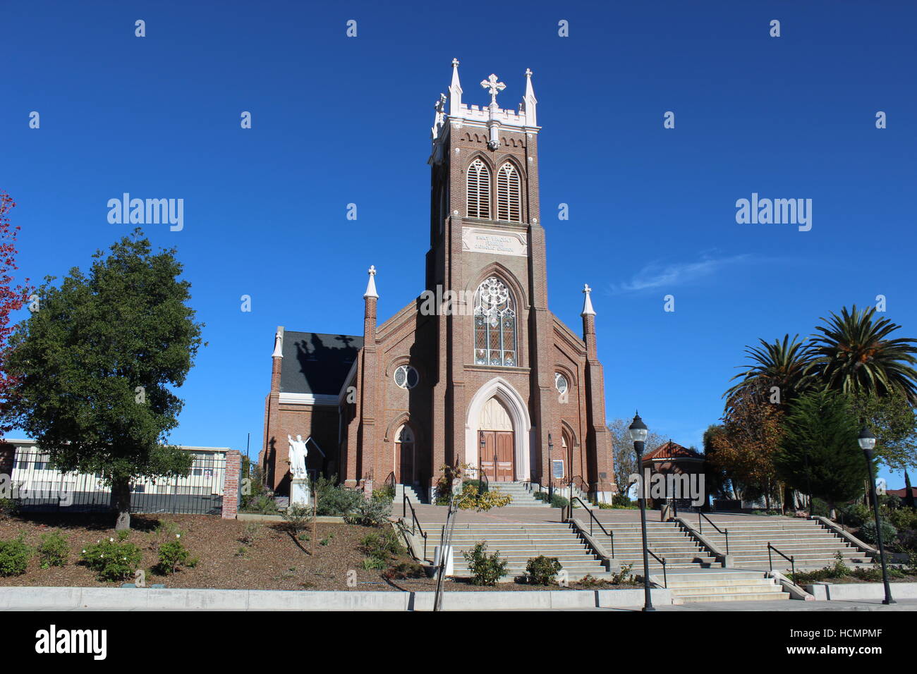 St. Vincent Ferrer Catholic Church built in 1867 in Vallejo, California ...