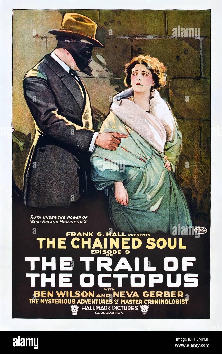 THE TRAIL OF THE OCTOPUS, US poster art, right: Neva Gerber in 'Episode ...