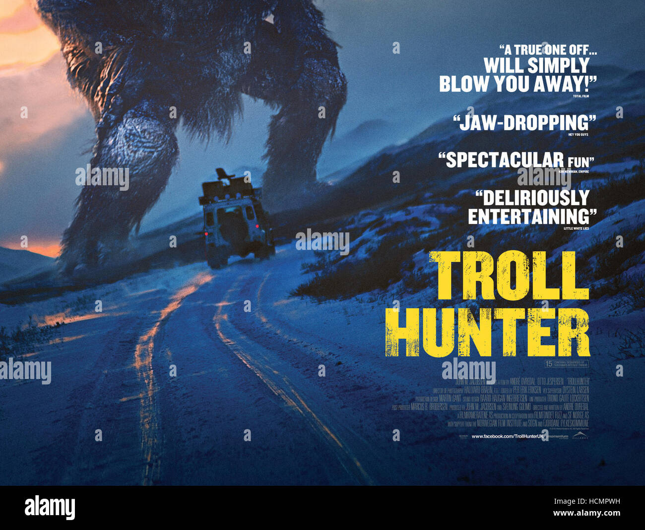 TROLLHUNTER, (aka TROLL HUNTER), British poster, 2010. ©Magnet ...