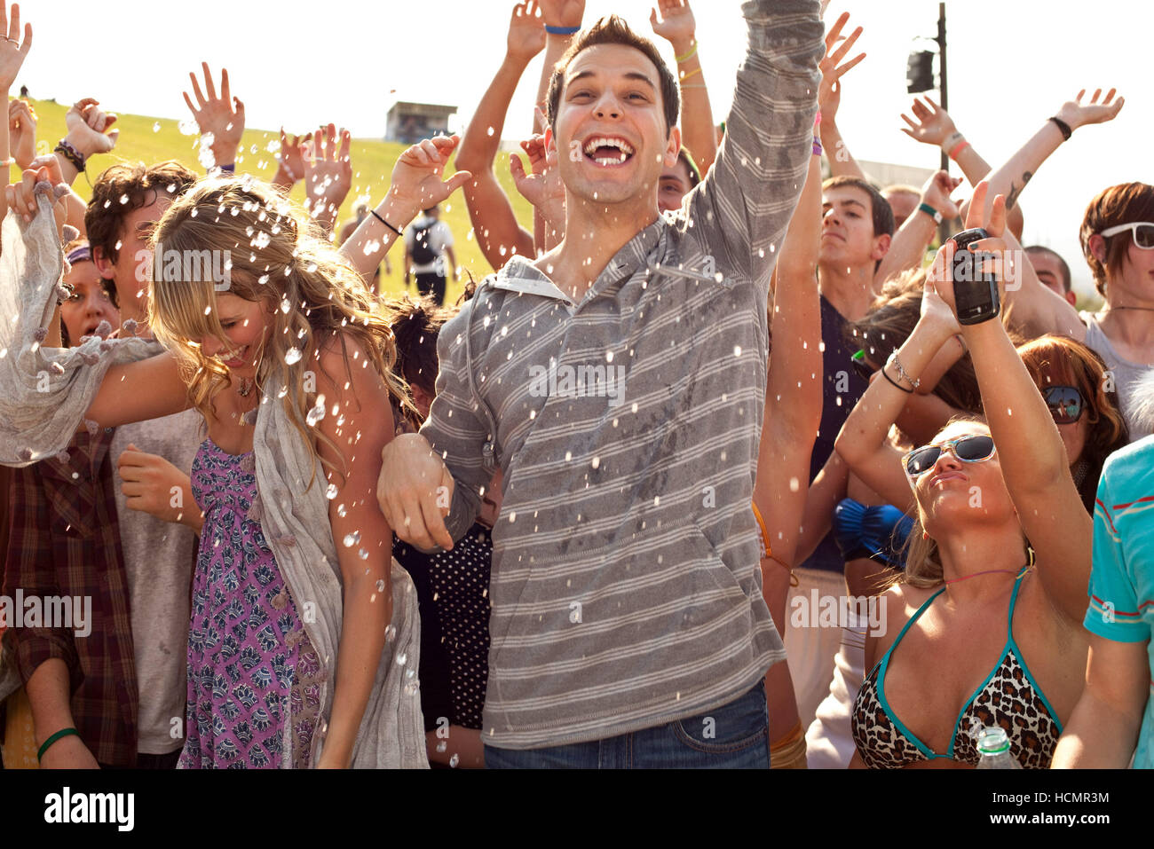 21 AND OVER, foreground from left: Sarah Wright, Skylar Astin, 2013. ph ...