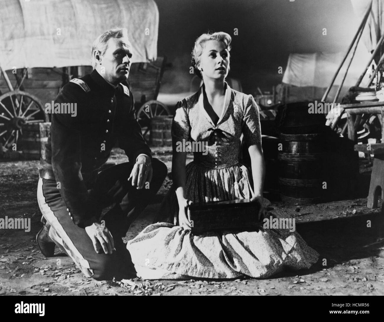 TWO RODE TOGETHER, from left: Richard Widmark, Shirley Jones, 1961 ...
