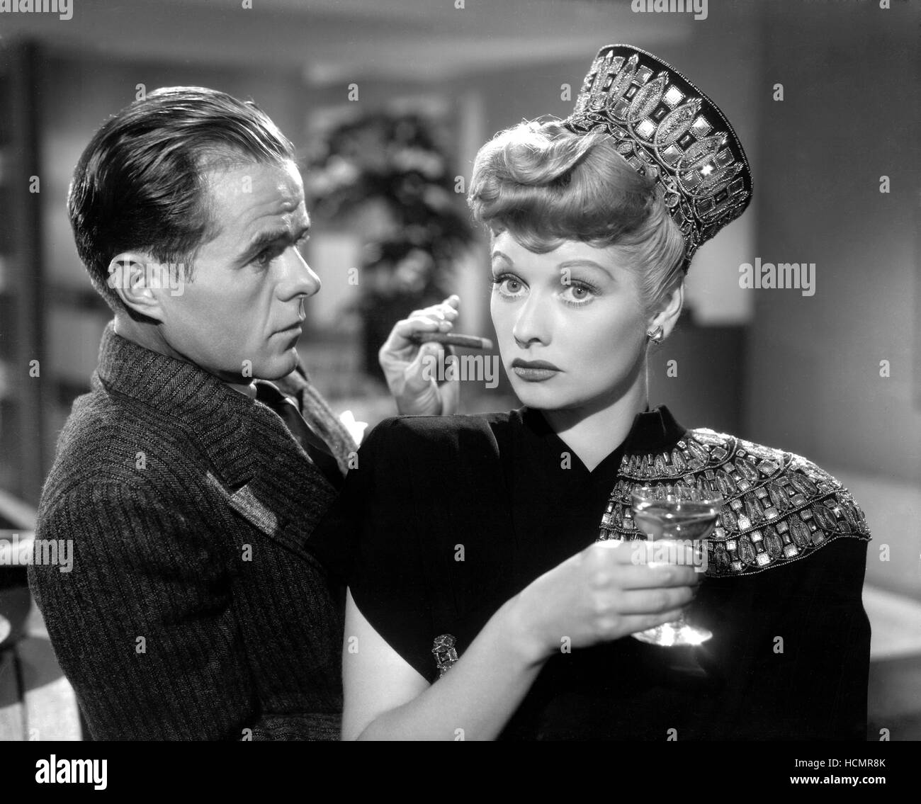 TWO SMART PEOPLE, Elisha Cook Jr., Lucille Ball, 1946 Stock Photo - Alamy