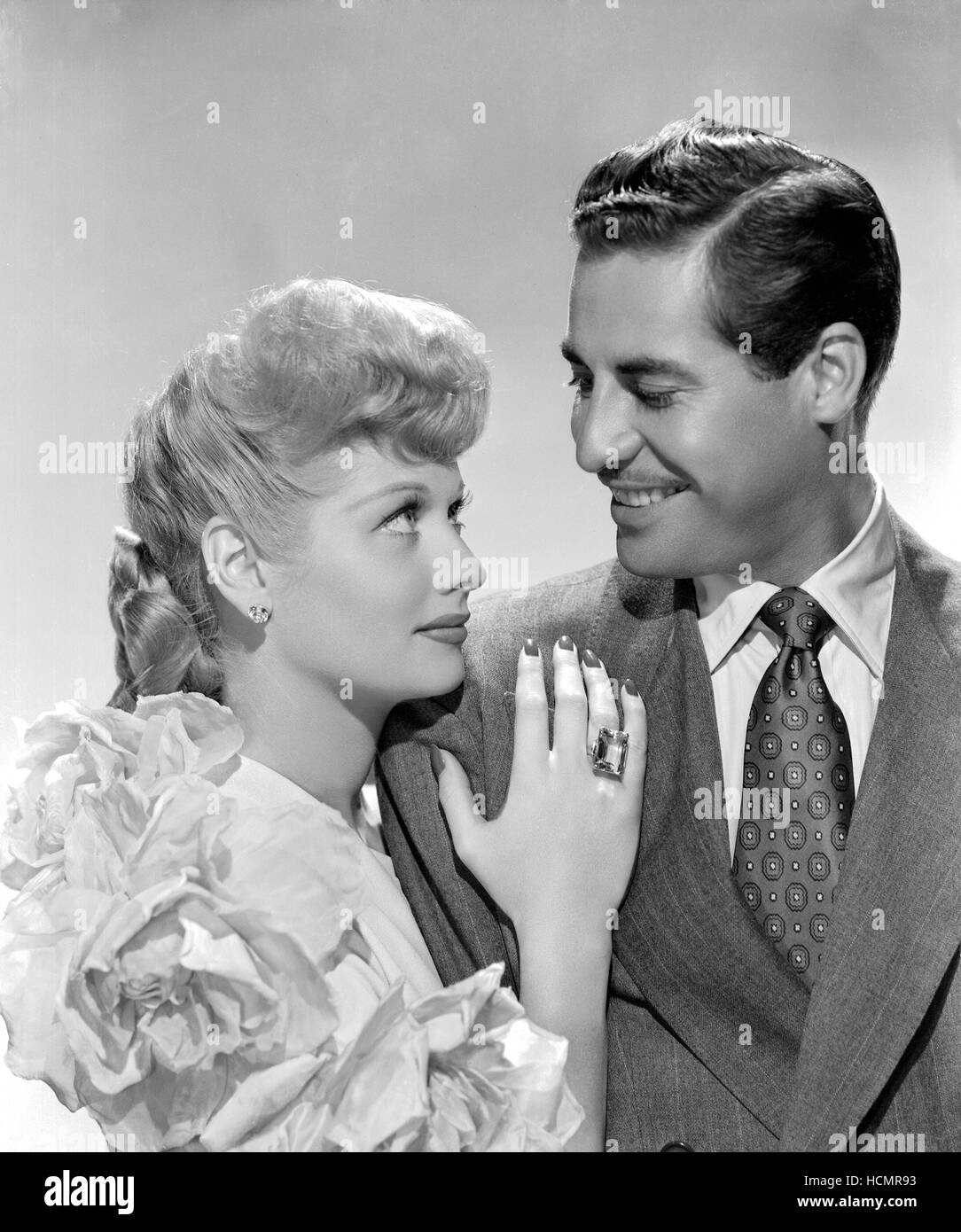 TWO SMART PEOPLE, Lucille Ball, John Hodiak, 1946 Stock Photo - Alamy