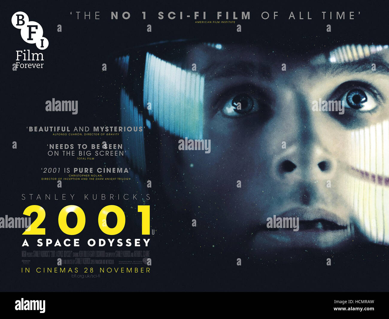 2001: A SPACE ODYSSEY, British poster for 2014 UK re-release, Keir ...