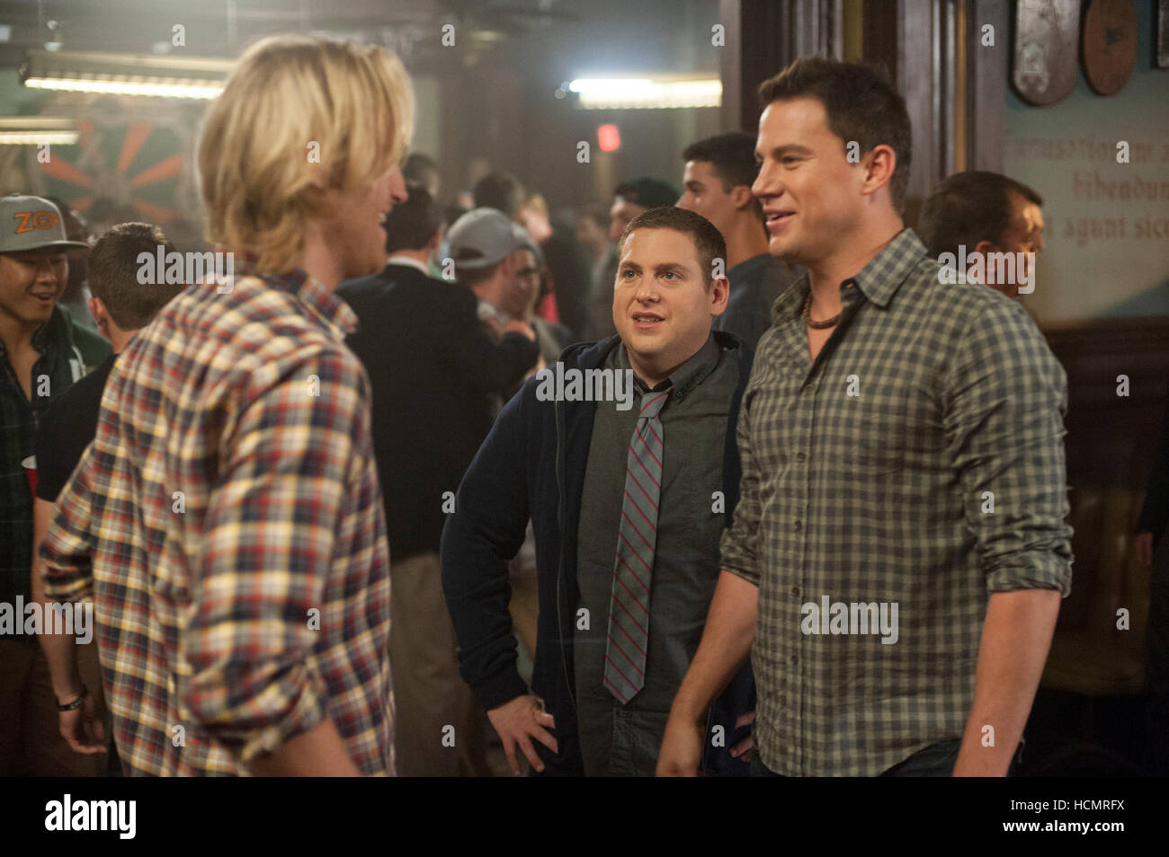 22 JUMP STREET, from left: Wyatt Russell, Jonah Hill, Channing Tatum ...