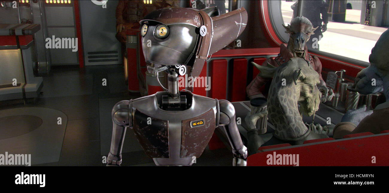 STAR WARS EPISODE II - ATTACK OF THE CLONES, Droid waitress at Dexter's ...