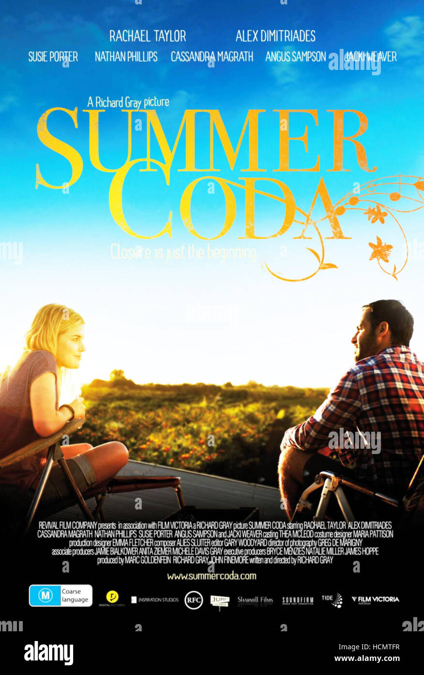 SUMMER CODA, Australian poster art, Rachael Taylor, Alex Dimitriades ...