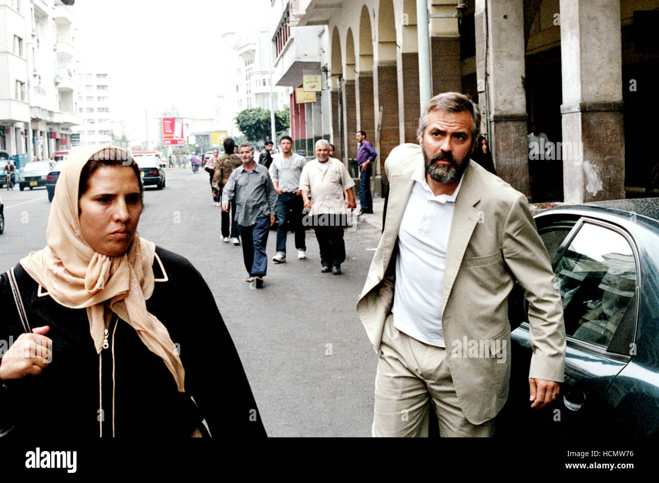 SYRIANA, George Clooney, 2005, (c) Warner Brothers/courtesy Everett ...