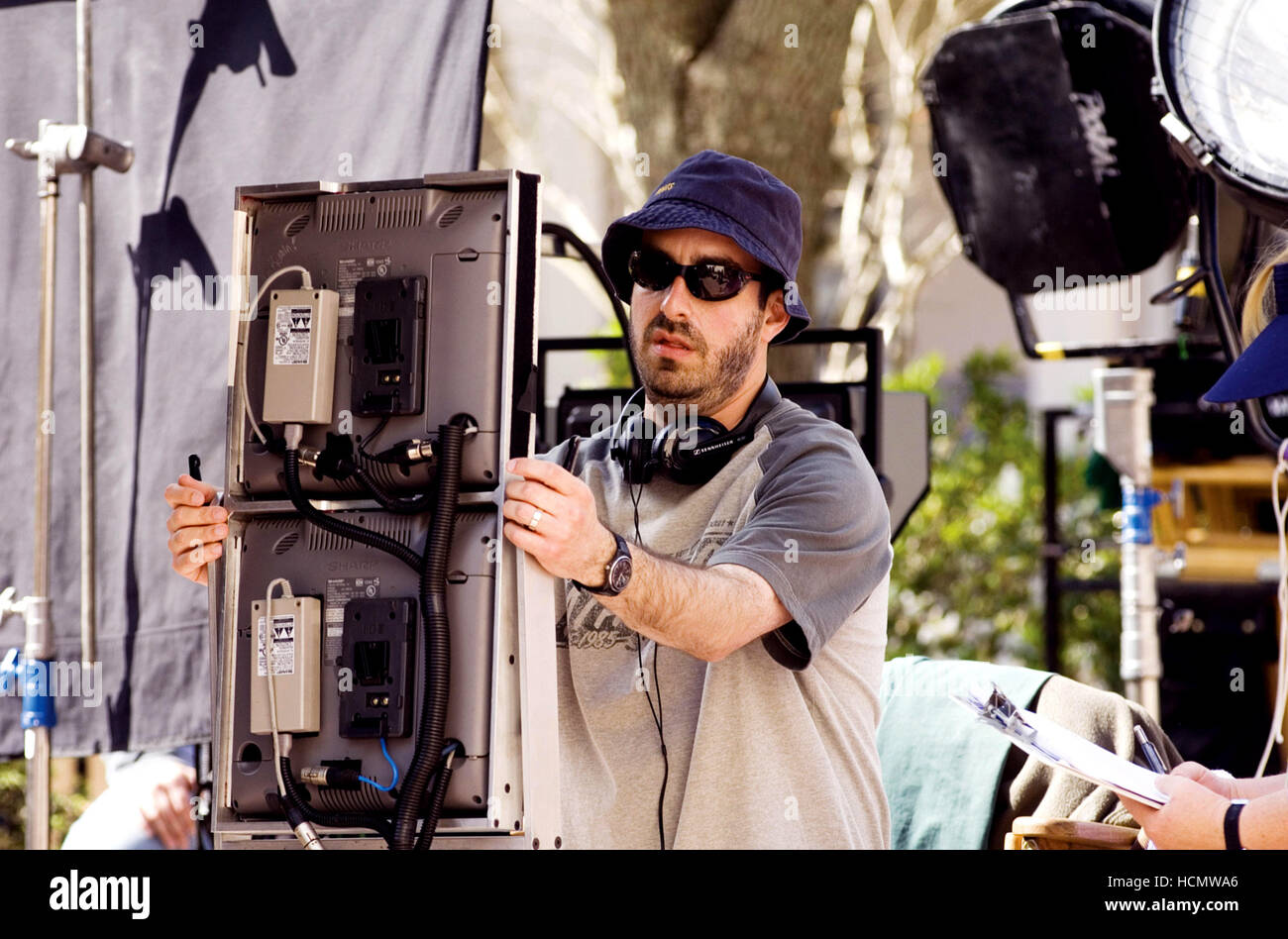 SYDNEY WHITE, director Joe Nussbaum, on set, 2007. ©Universal/courtesy ...