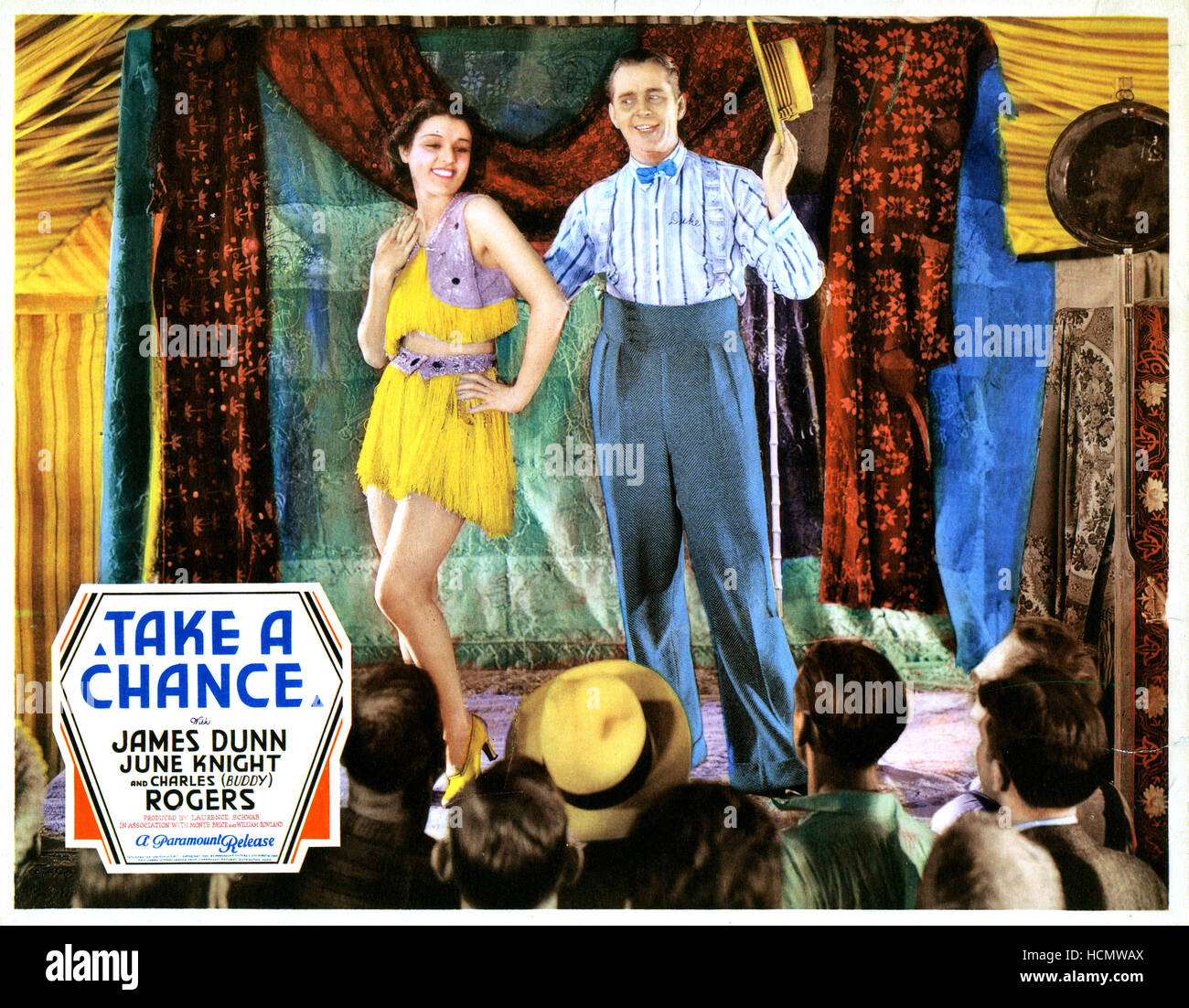 TAKE A CHANCE, from left, Lillian Roth, James Dunn, 1933 Stock Photo ...