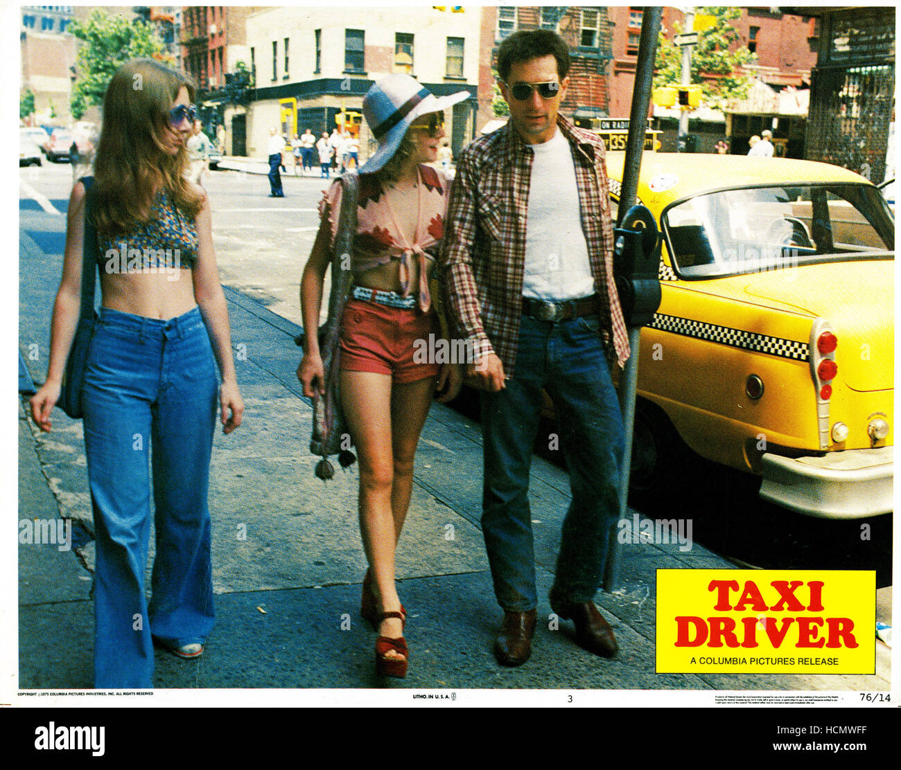 TAXI DRIVER, from left, Garth Avery, Jodie Foster, Robert De Niro, 1976 ...