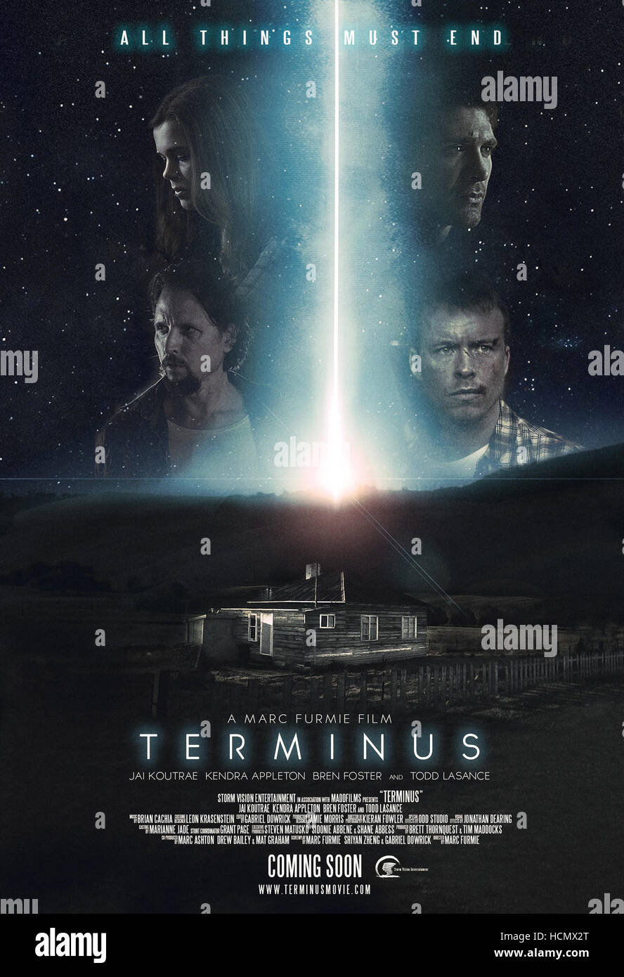 TERMINUS, Australian poster art, clockwise from top left: Kendra ...