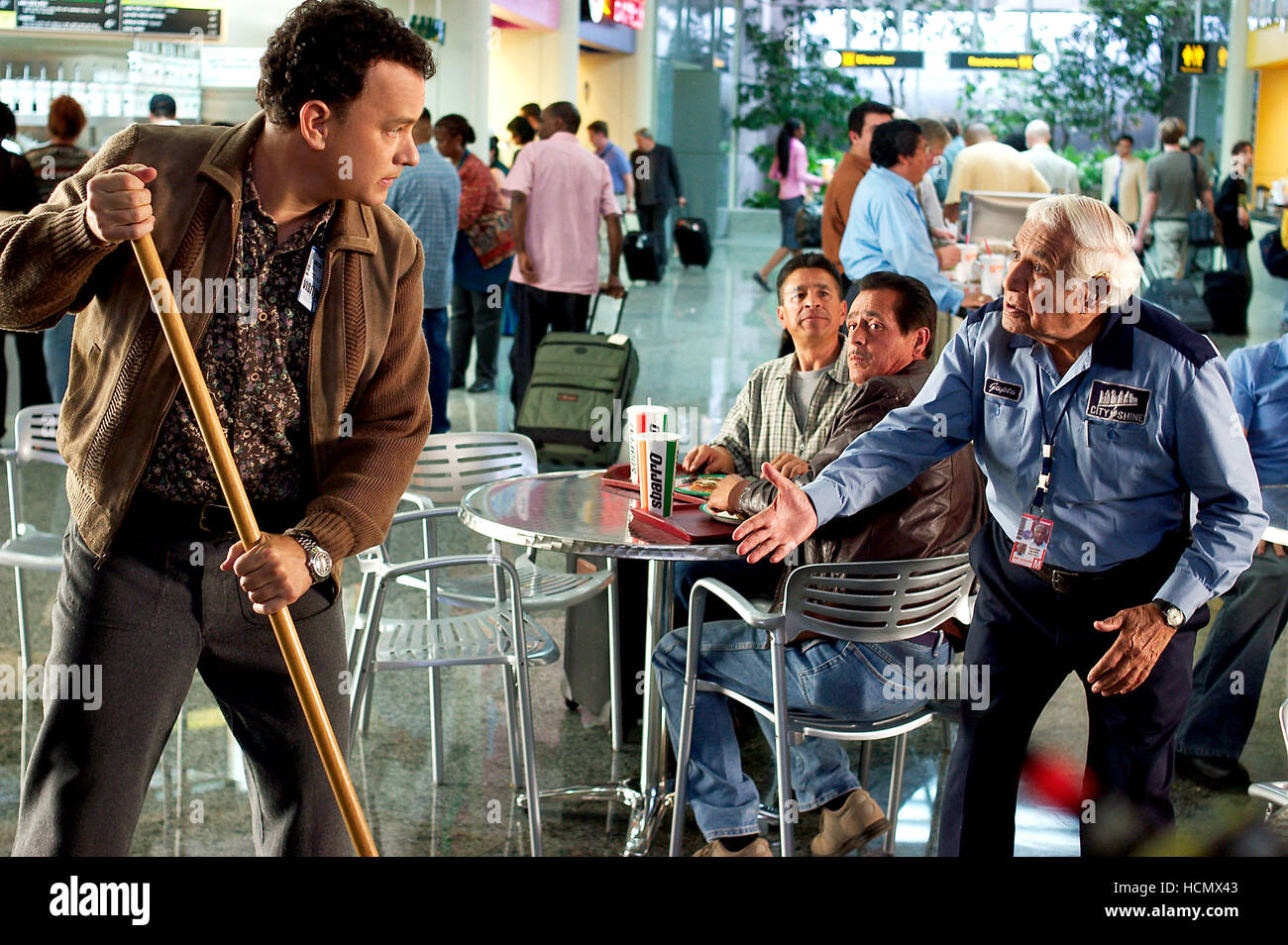 THE TERMINAL, Tom Hanks, Kumar Pallana, 2004, (c) DreamWorks/courtesy ...