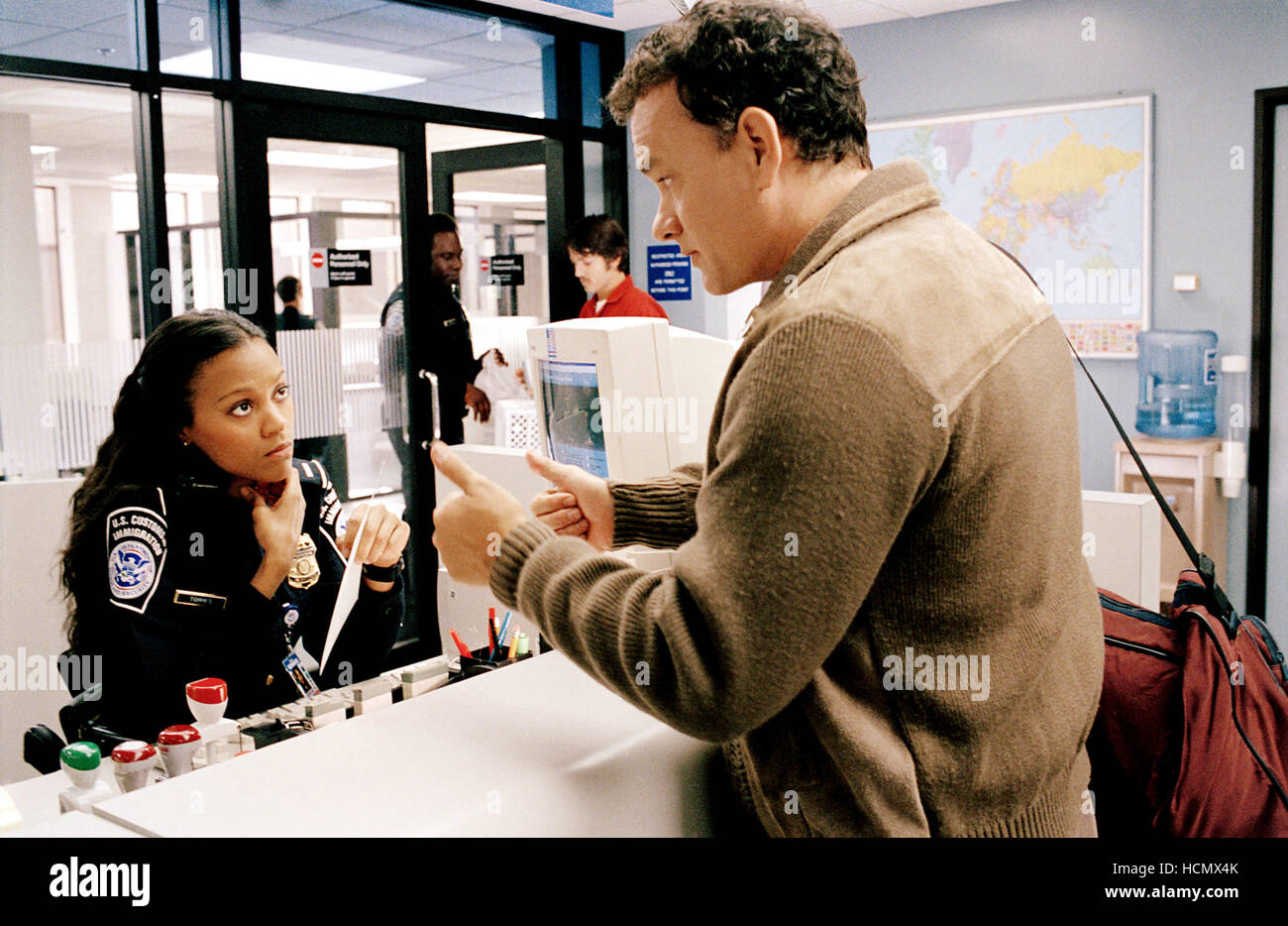 THE TERMINAL, Zoe Saldana, Diego Luna, Tom Hanks, 2004, (c) DreamWorks ...