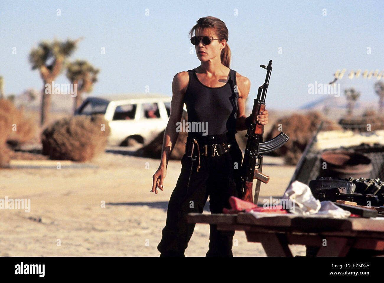 TERMINATOR 2: JUDGMENT DAY, Linda Hamilton, 1991. ©TriStar Pictures ...
