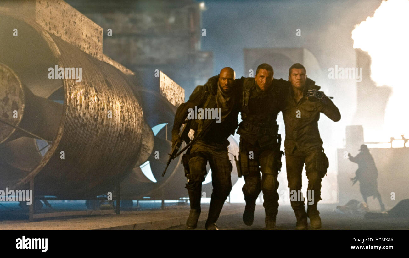 TERMINATOR SALVATION, from left: Common, Christian Bale, Sam ...