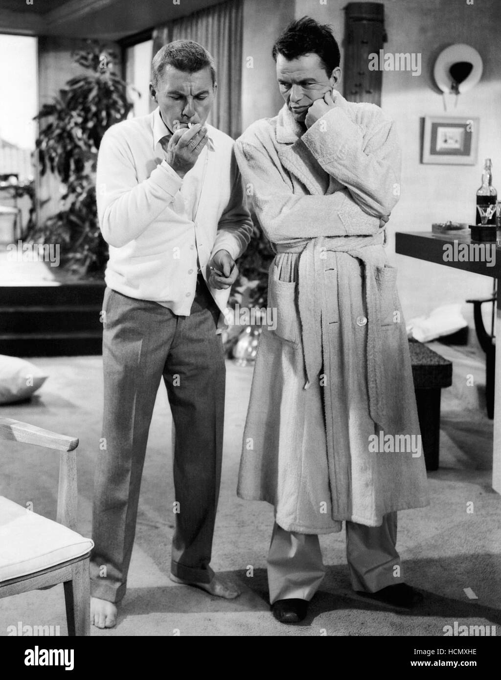 THE TENDER TRAP, David Wayne, Frank Sinatra, 1955 Stock Photo - Alamy