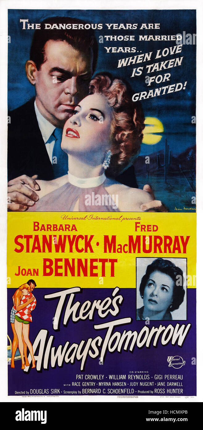 THERE'S ALWAYS TOMORROW, US poster art, top from left: Fred MacMurray ...