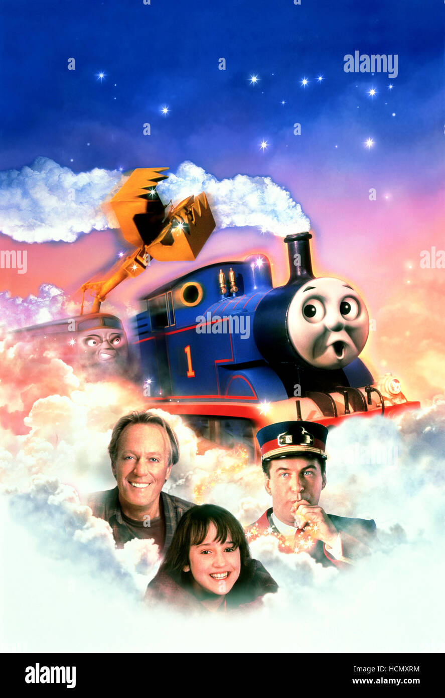 THOMAS AND THE MAGIC RAILROAD, Peter Fonda, Mara Wilson, Alec Baldwin ...