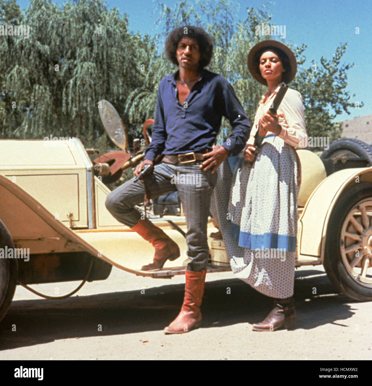 THOMASINE & BUSHROD, Max Julien, Vonetta McGee, 1974 Stock Photo - Alamy