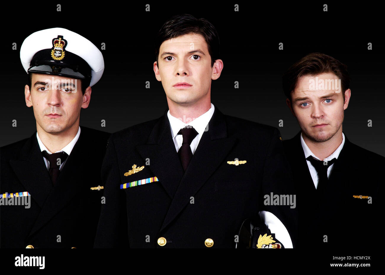 THREE BLIND MICE, from left: Ewen Leslie, Toby Schmitz, Matthew Newton ...