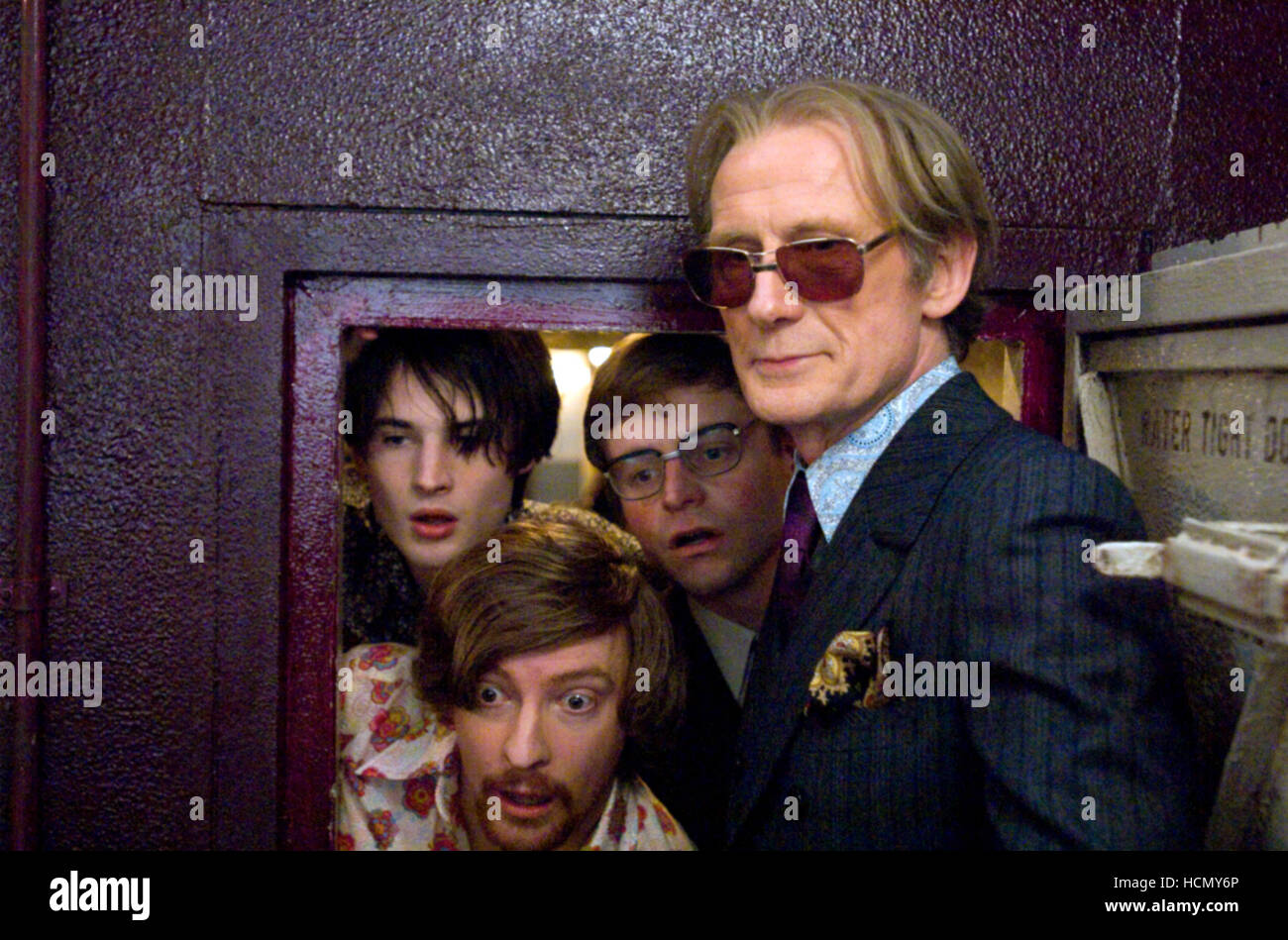 PIRATE RADIO, (aka THE BOAT THAT ROCKED), from left: Tom Sturridge ...